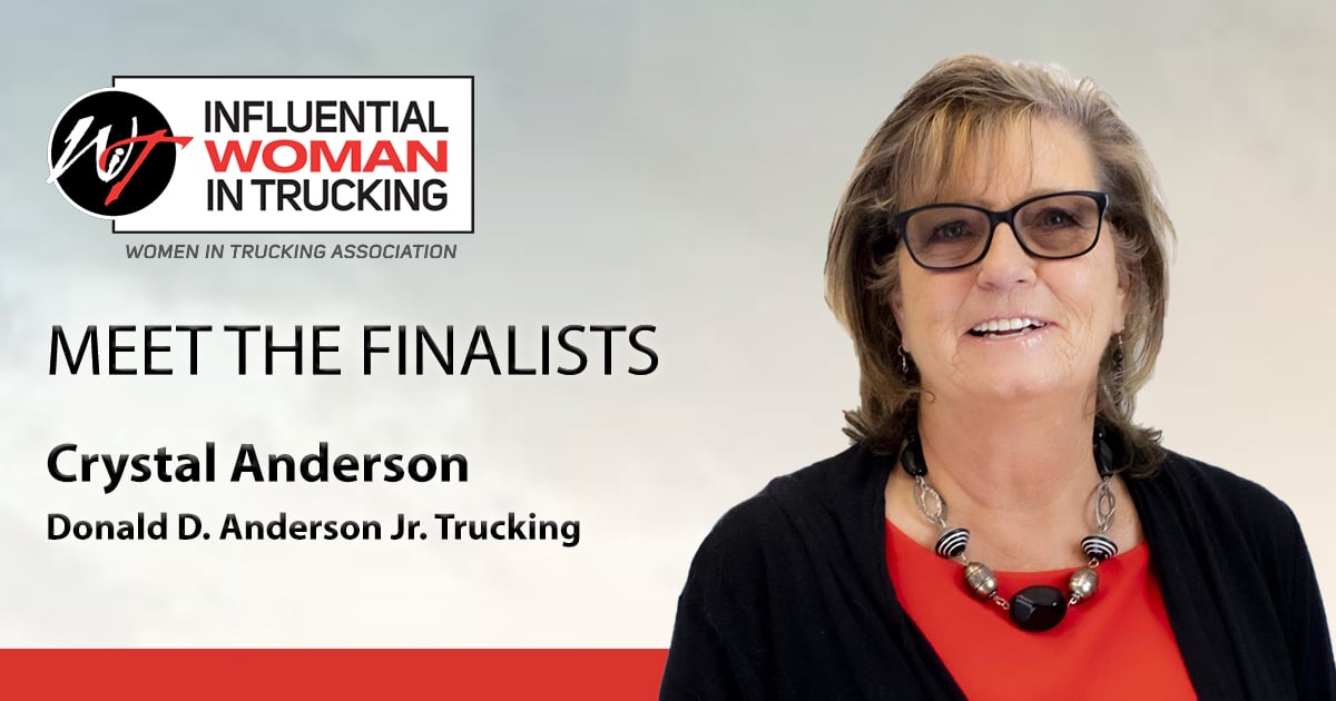 Meet the Influential Woman in Trucking Finalists: Crystal Anderson