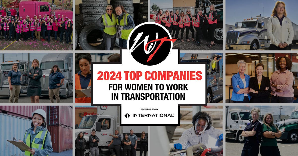 Women In Trucking Association Names 2024 Top Companies for Women to ...