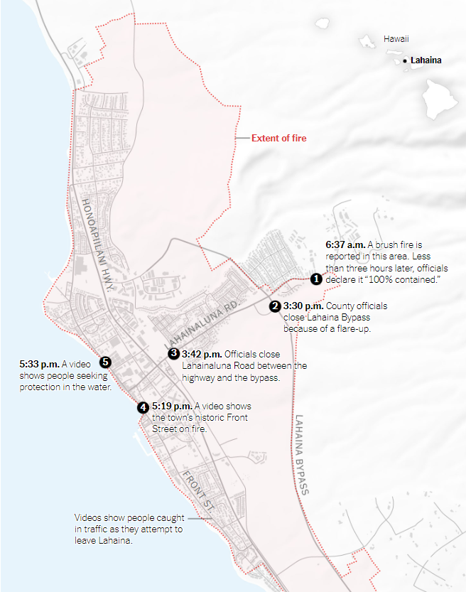 How Fire Turned Lahaina Into A Disaster Area – and How You Can Help ...
